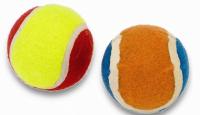 China Custom Logo Pet Tennis Balls 60mm Natural Rubber Dog Toys Safe for Pets for sale