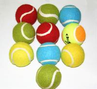 China Custom Logo Pet Tennis Balls 5000pcs Natural Rubber Dog Balls Safe Non Toxic for sale
