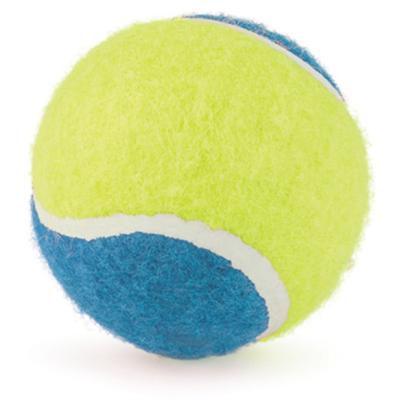 China Custom Logo Pet Tennis Balls 60mm Natural Rubber Dog Balls Safe Non Toxic for sale