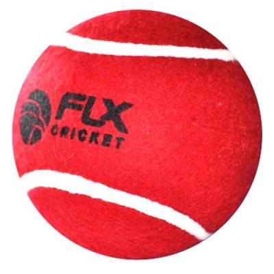 China Inflatable Jumbo Fun Ball 9.5 inch Pet Toy Tennis Ball Custom Logo Polyester Felt Rubber Bladder for sale