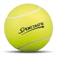 China Oversize Tennis Ball 9.5 inch Pet Toy Durable Polyester Felt Rubber Bladder Custom Logo for sale