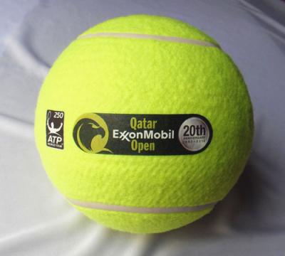 China Oversize Tennis Ball for Pet Toy 9.5 Inch Diameter Polyester Felt Rubber Bladder for sale