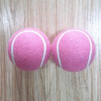 China cheap promotion tennis ball with custom logo printed for sale