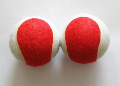 China 2.5 Inch Natural Rubber Pet Training Ball for Dogs and Cats Safe Durable Toy for sale