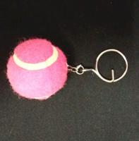 China promotional gift tennis ball keychain for sale