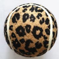 China Pet Tennis Balls 26mm Natural Rubber Dog Balls Safe Non Toxic for Pets for sale