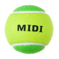 China Custom Logo Pet Tennis Balls 65mm Natural Rubber Dog Balls Safe Non Toxic for sale