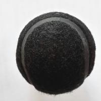 China Custom Logo Black Pet Tennis Balls 26mm Natural Rubber Dog Balls for sale