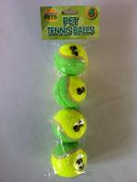 China Bulk Pet Tennis Balls 5000pcs Natural Rubber Dog Balls Safe for Pets for sale