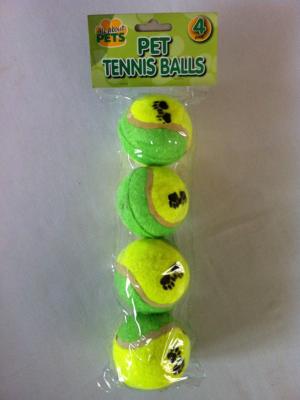 China Bulk Pet Tennis Balls 5000pcs Natural Rubber Dog Balls Safe for Pets for sale