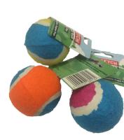 China Super Ball Sponge Dog Tennis Ball Durable Super Bounce Fun Pet Puppy Balls Bulk 2.5 Inch for sale