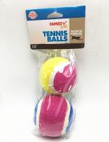 China Natural Rubber Dog Tennis Balls 6.3cm Outdoor Indoor Fetch Play Toy for Pets for sale
