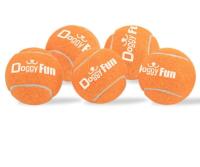 China Doggy Fun 5 Ball Pack Replacement Toy Dog Balls for Automatic Ball Launcher 2.5 Inch Diameter for sale