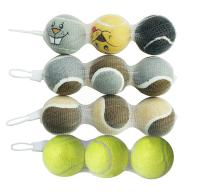 China Paw&claws extra strong pet tennis balls 3pack for sale