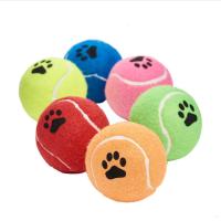 China Durable Dog Tennis Balls for Training Play Exercise 2.5 Inch Strong Pet Fetch Toys for sale