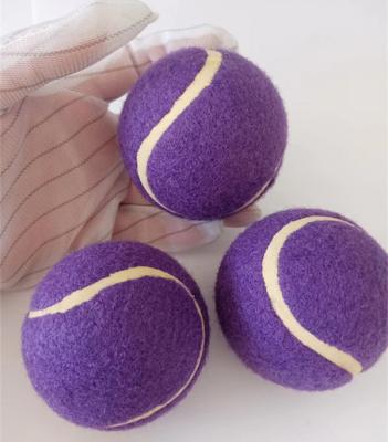 China Squeaky Tennis Balls for Dogs 2.5 Inch Pet Training Toys for Positive Reinforcement for sale