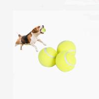China 5cm Pet Tennis Launcher Ball Dog Server Elastic Interactive Toy for Chewing Play for sale