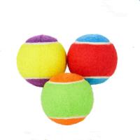China Wholesale Pet Toy Dog Training Tennis Ball 6.3cm Natural Rubber Safe for Pets for sale