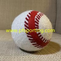 China Custom Logo Strong Dog Ball 5000pcs MOQ Natural Synthetic Rubber Pet Tennis Ball for sale