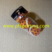 China Custom Logo 2.5 Inch Eco-Friendly Rubber Pet Tennis Balls for Dog Exercise Training for sale