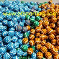 China OEM Rubber Bouncy Pet Dog Ball 1.5 to 9.5 Inch Custom Size Color Printing for sale