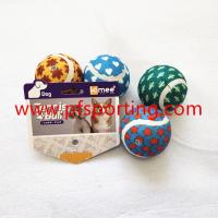 China OEM Rubber Bouncy Pet Dog Ball 1.5 to 9.5 Inch Custom Size Color Printing for sale