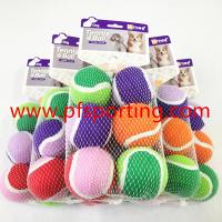 China Squeak Tennis Balls for Dogs Multi Pack 3 Sizes Small Medium Large Interactive Fetch Toy for sale