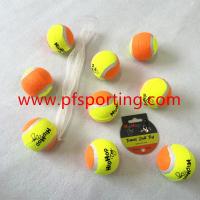 China Advanced Training Tennis Balls 3-Pack with Mesh Bag for Practice Play for sale