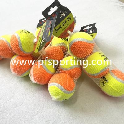 China Advanced Training Tennis Balls 3-Pack with Mesh Bag for Practice Play for sale