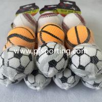 China Squeaky Rubber Basketball Dog Toy Ball 2.5 Inch Pet Training Chew Toy for sale