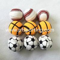 China Squeaky Rubber Basketball Dog Toy Ball 2.5 Inch Pet Training Chew Toy for sale