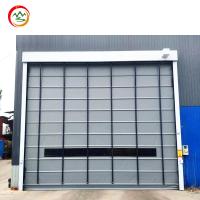 China Automatic Fast Rolling Shutter Door with 1.0mm PVC Thickness and 6-60m Height Range for Industrial Workstation Access for sale