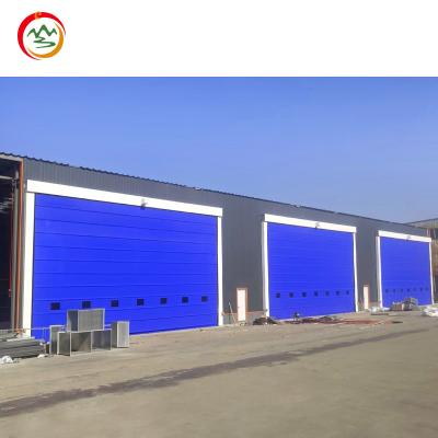 China Industrial High-Speed PVC Flexible Stacking Door 6-60m Height 8-140m Width with 55kg/m² Wind Resistance for sale