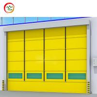 China Industrial PVC High Speed Roller Shutter Door with Radar Sensing 6-60m Height 8-140m Width for Warehouse Stacking for sale