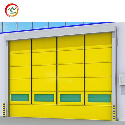 China Industrial PVC High Speed Roller Shutter Door with Radar Sensing 6-60m Height 8-140m Width for Warehouse Stacking for sale