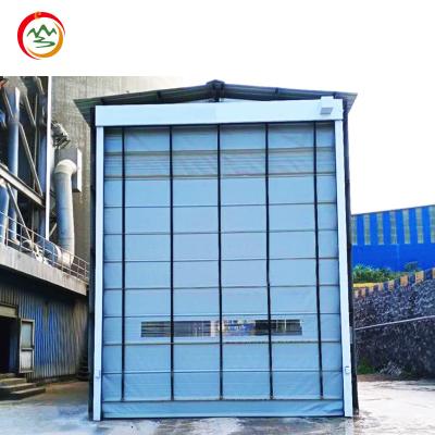 China Custom PVC Rolling Shutter Electric Gate 6-60m Height 8-140m Width with Intelligent Induction and Fast Stacking Design for sale