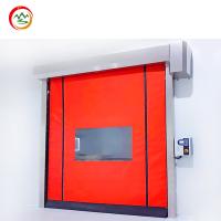 China High-Speed Self-Repairing Roll-Up Door 5x5m with 25m/s Wind Resistance for Clean Rooms for sale
