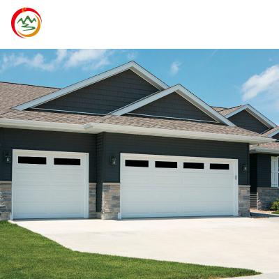 China Customized 40mm Thickness Finger-Protection Sectional Garage Door - 450mm/500mm/550mm Panel Height Options for sale