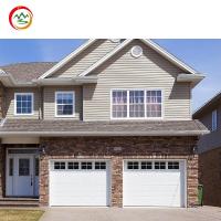 China Custom Aluminum Electrical Shutter Garage Doors 450-550mm Panel Height with 110V/220V/380V Motorized Control System for sale