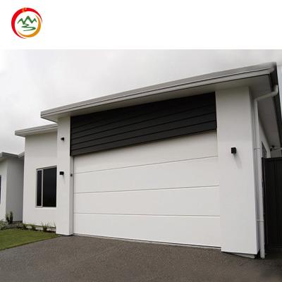 China Automatic Sectional Garage Door 450-550mm Panel Height with Steel Insulation and Remote Control 110V/220V/380V for sale