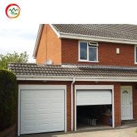 China Steel Insulated Sectional Garage Door with 600N-1200N Motor, 10-16m² Coverage for Residential and Commercial Use for sale