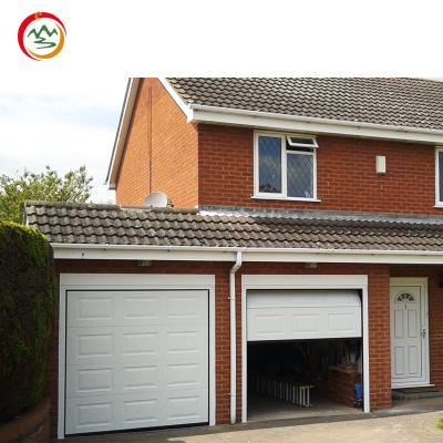 China Steel Insulated Sectional Garage Door with 600N-1200N Motor, 10-16m² Coverage for Residential and Commercial Use for sale