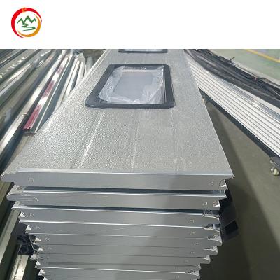China Industrial Sectional Garage Door Panel 40-95mm Thickness with Windproof Polymer Finish for Warehouses & Hotels for sale