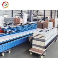 China CE Certified Automatic Sectional Garage Door Panels 40-95mm Thickness with Steel Plate Construction for Hotels for sale