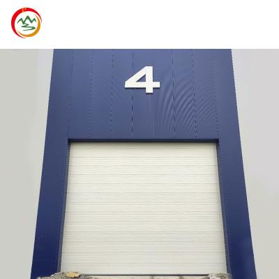 China Customizable Automatic Industrial Sectional Door 450mm-550mm Panel Height with 600N-1200N Motor Options for sale