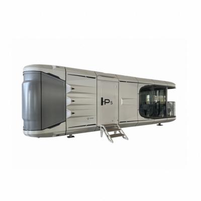 China Modern Spaceship Design Prefab Container House with 8-Level Earthquake Resistance and 20+ Year Lifespan for sale