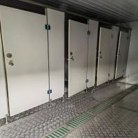 China 6m x 3m Prefabricated Portable Container Toilet with 50mm Insulation and Independent Sewage System for Outdoor Use for sale