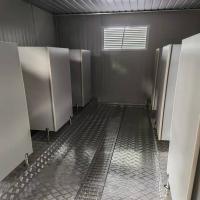 China Portable Mobile WC Toilet 1100x1100x2300mm with 100L Waste Tank and 4L Water Tank for Construction Sites and Events for sale