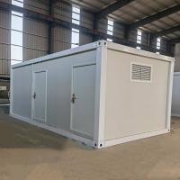 China Outdoor Mobile Portable Toilet 1100x1100x2300mm with 100L Waste Tank and 304 Stainless Steel Construction for sale