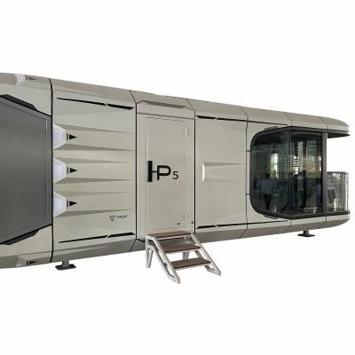China Outdoor Luxury Space Capsule Prefabricated House with Galvanized Steel Frame - 7000+ sqm Facility, 25,000+ Units Annual Capacity for sale